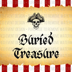 Pirate Party Printable Design Sign Bundle 10x8 - Etsy
