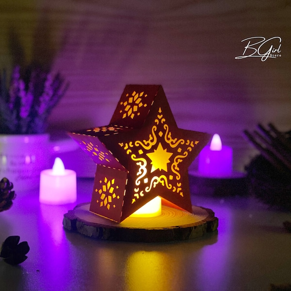 Paper Star Lantern - Etsy