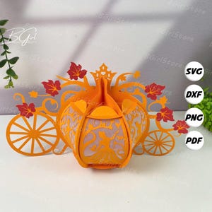 Princess Lantern PDF, SVG, Studio Template - DIY Princess Paper Cut ...