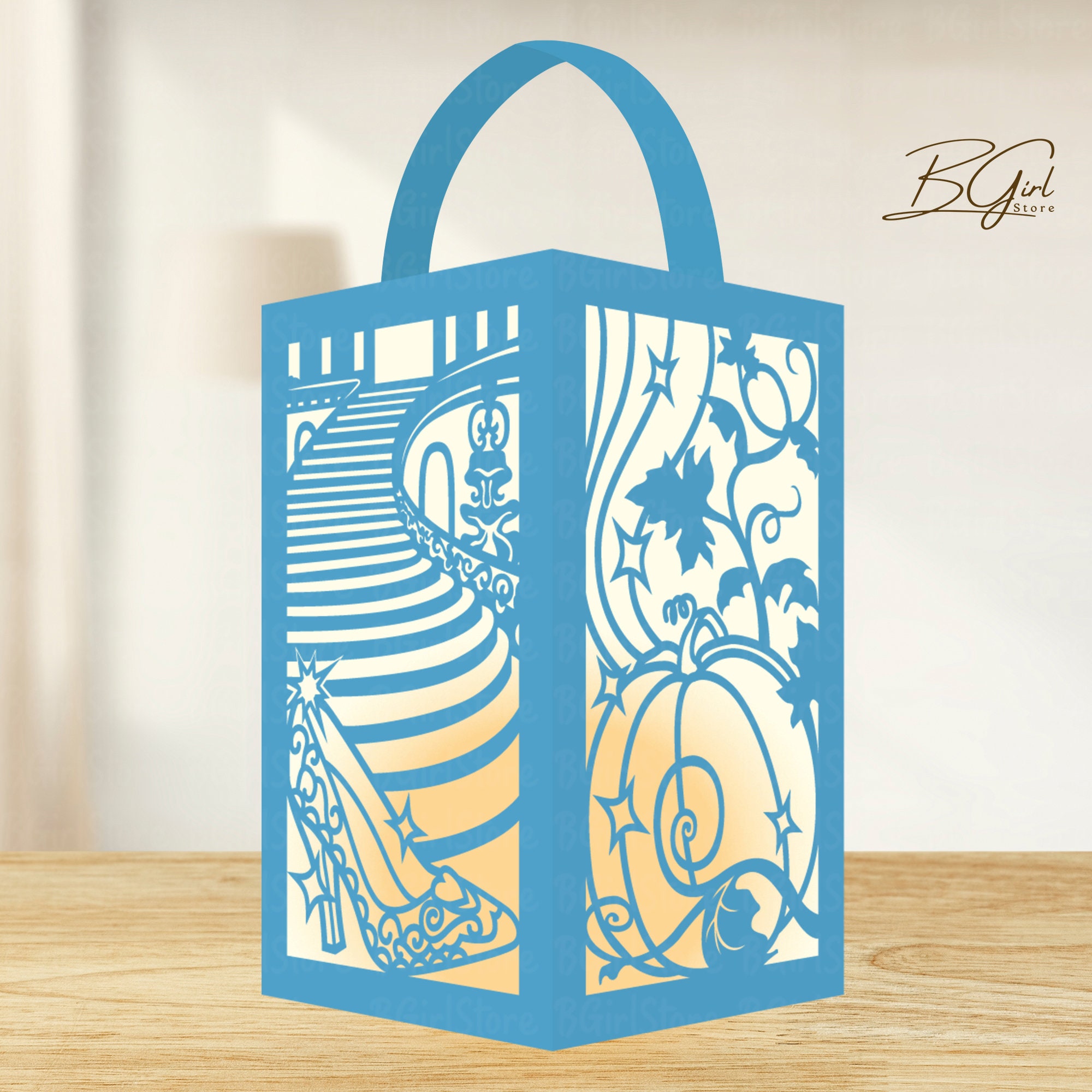 Princess Lantern Svg Files - Paper Cut Princess Lantern SVG for Cricut ...