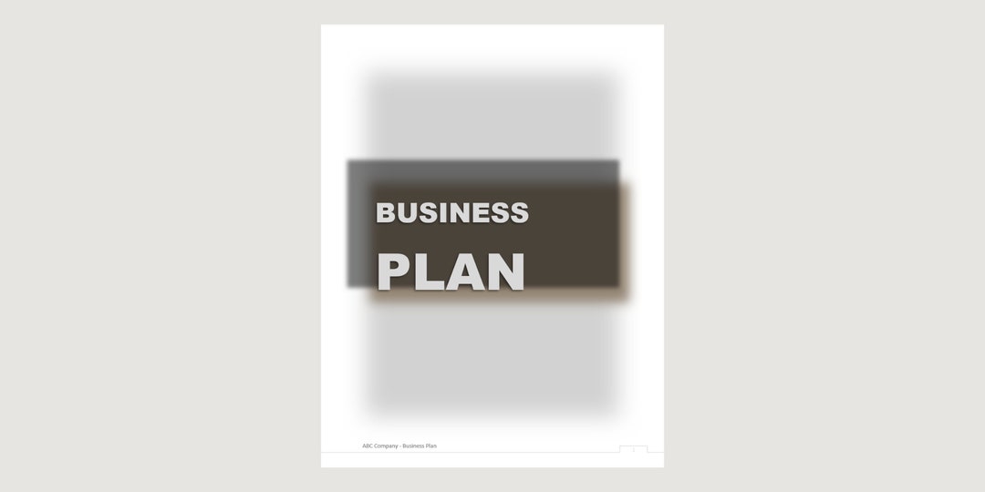 Business Plan Guide, Business Plan Template, Editable Business Plan ...