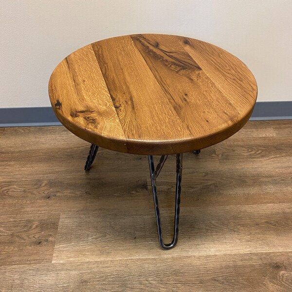 Reclaimed Barnwood End Tables - Etsy