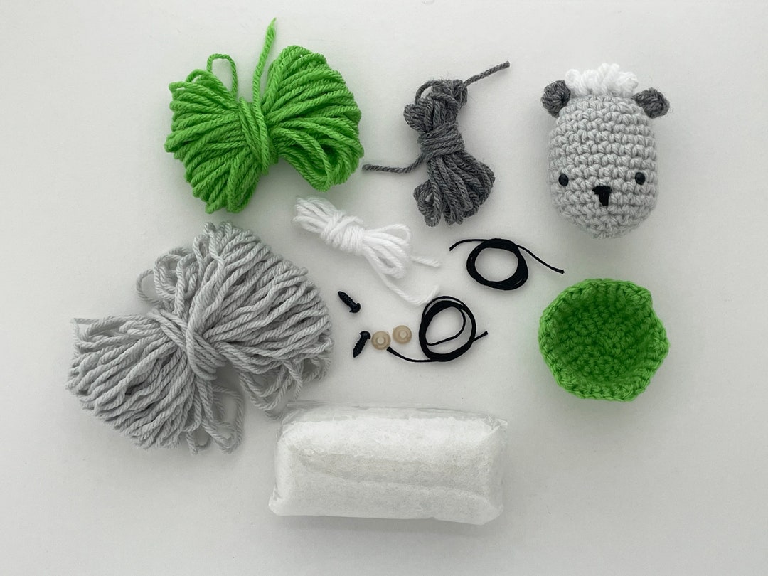 Sheep Crochet Kit - Sheep Egg Amigurumi Kit - Gift Kit for Crocheters ...