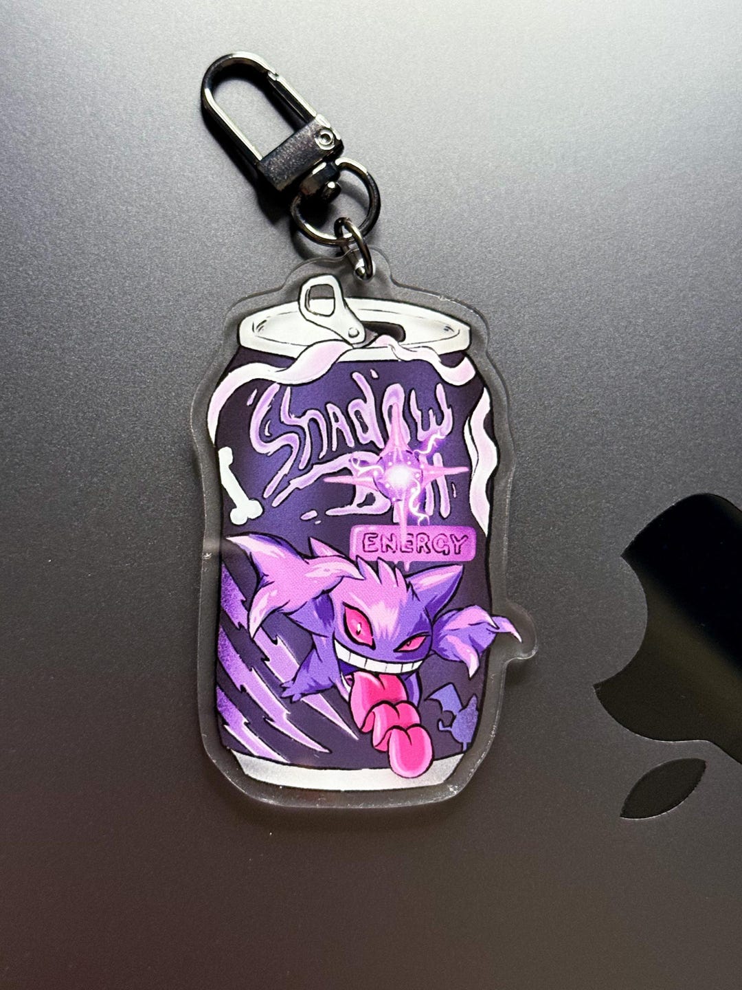 Gengar Shadow Ball Energy Acrylic Keychain - Etsy
