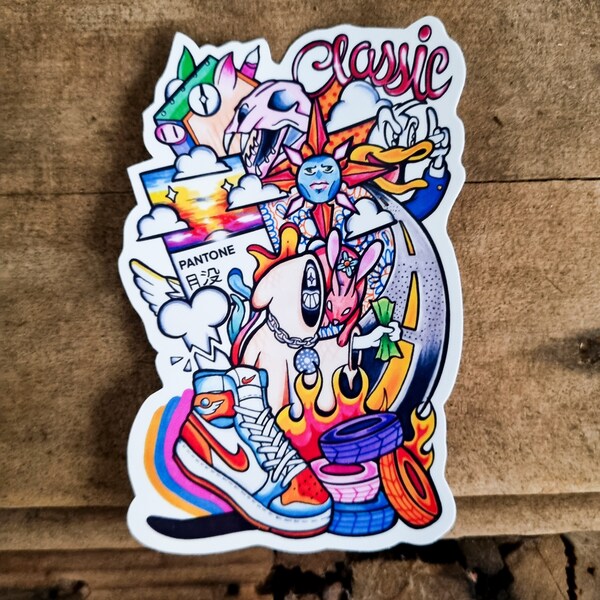 Hypebeast Sticker - Etsy