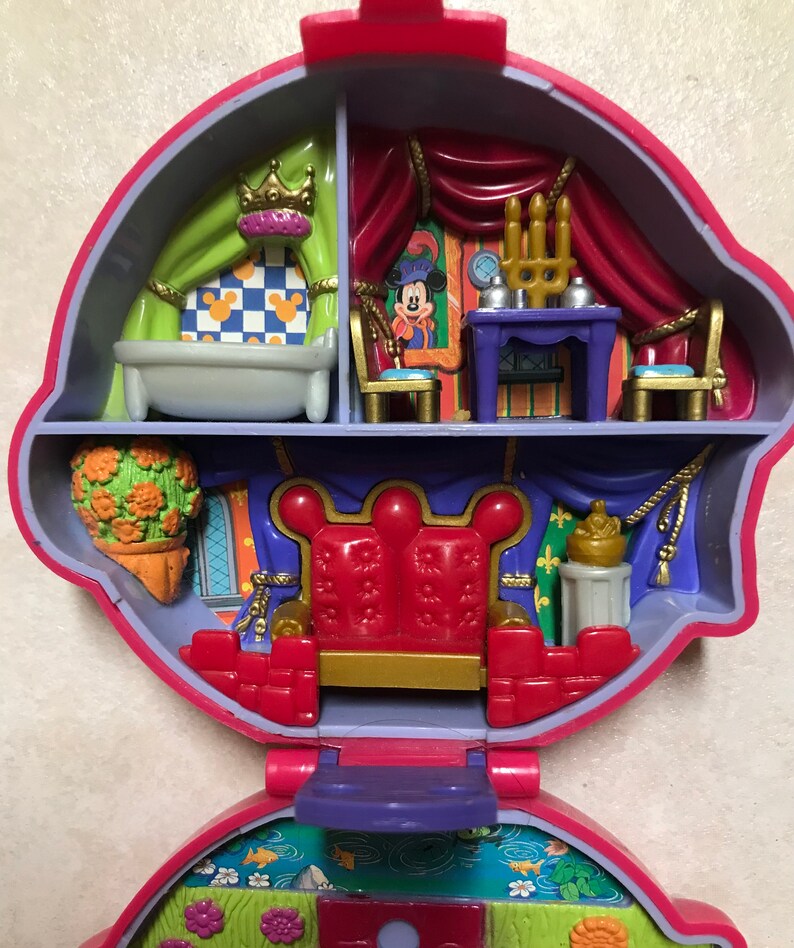 Vintage Mickey Minnie Mouse Polly Pocket Bluebird Compact, 1995 - Etsy