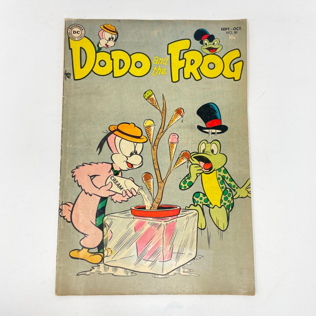 DC Comics Dodo and the Frog Comic Book 80 1954 - Etsy