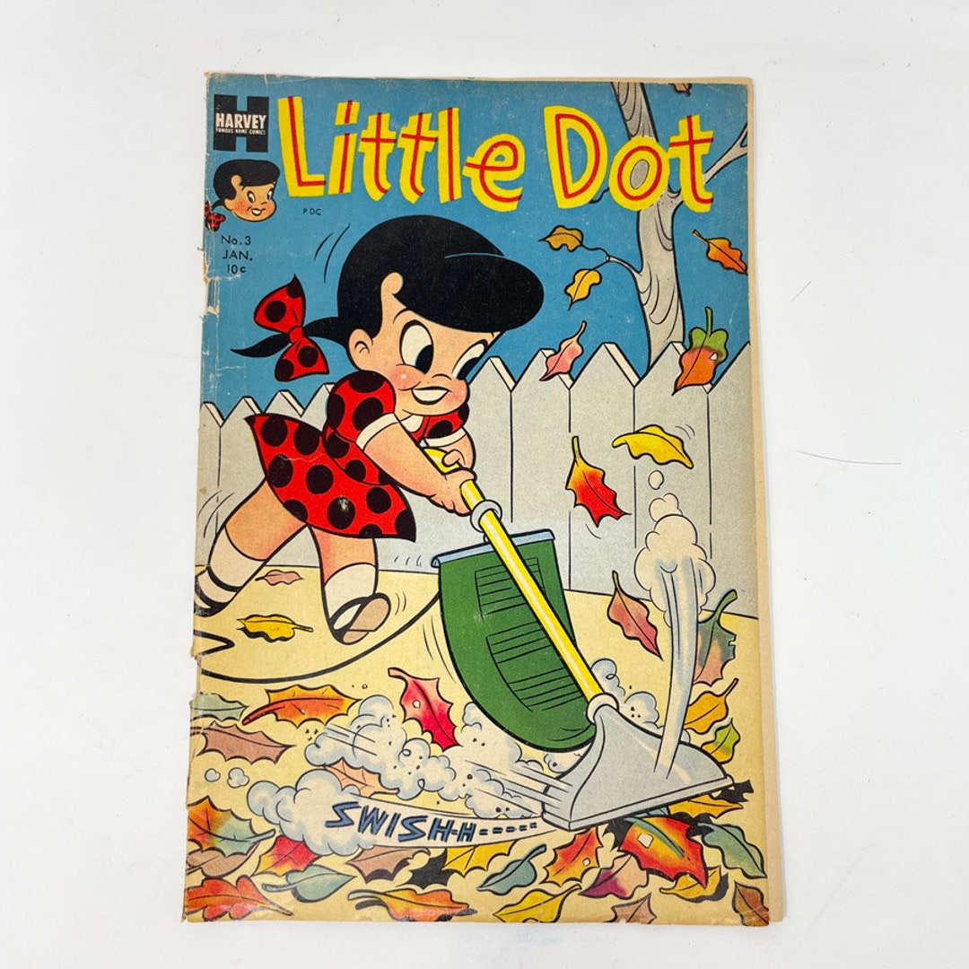 Little Dot Comic Book 3 Harvey Comics 1954 - Etsy