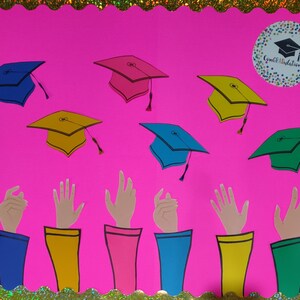 Kindergarten Graduation Bulletin Board - Etsy