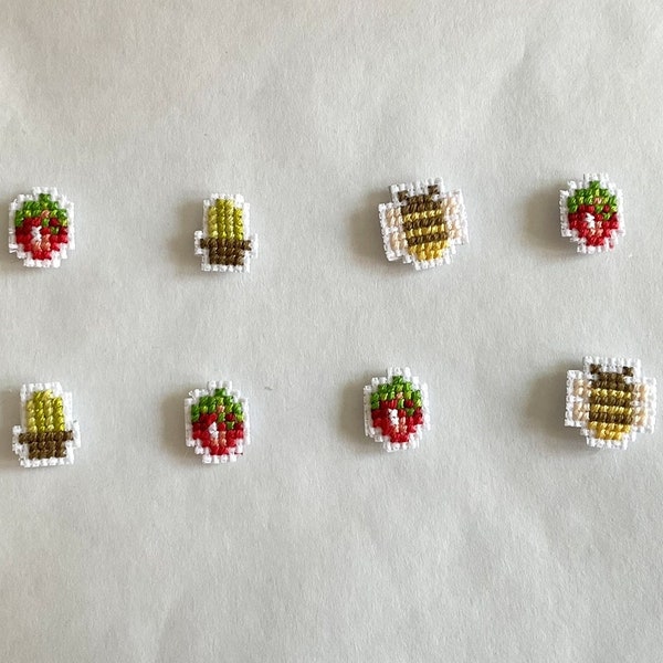 Cross Stitch Magnets - Etsy