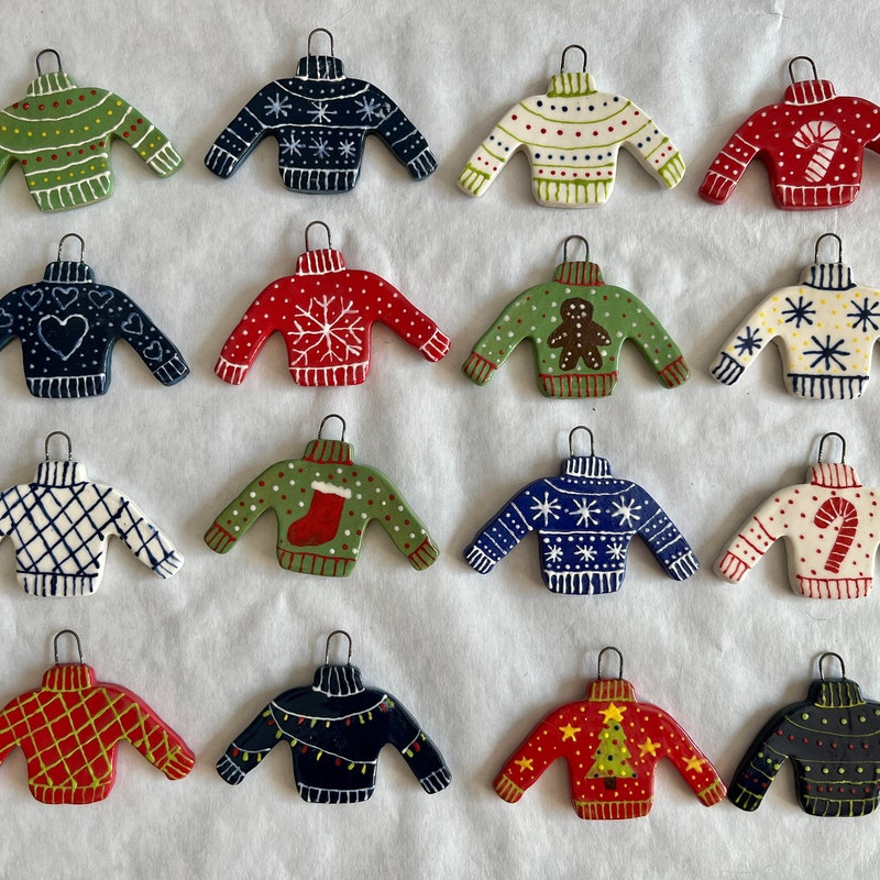 Sweater Ornament - Etsy