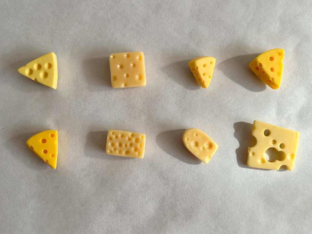 SAY CHEESE: Sets of 8 Wedge of Cheese Refrigerator Magnets for the ...