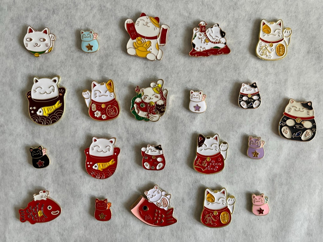 MEOW MIX: Sets of 8 Lunar New Year / Maneki Neko Themed Cat ...