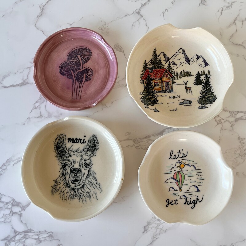 Ceramic Ash Tray - Etsy