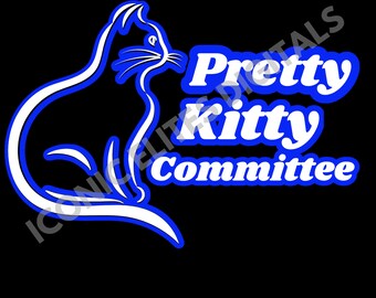 Zeta Phi Beta Kitty - Etsy