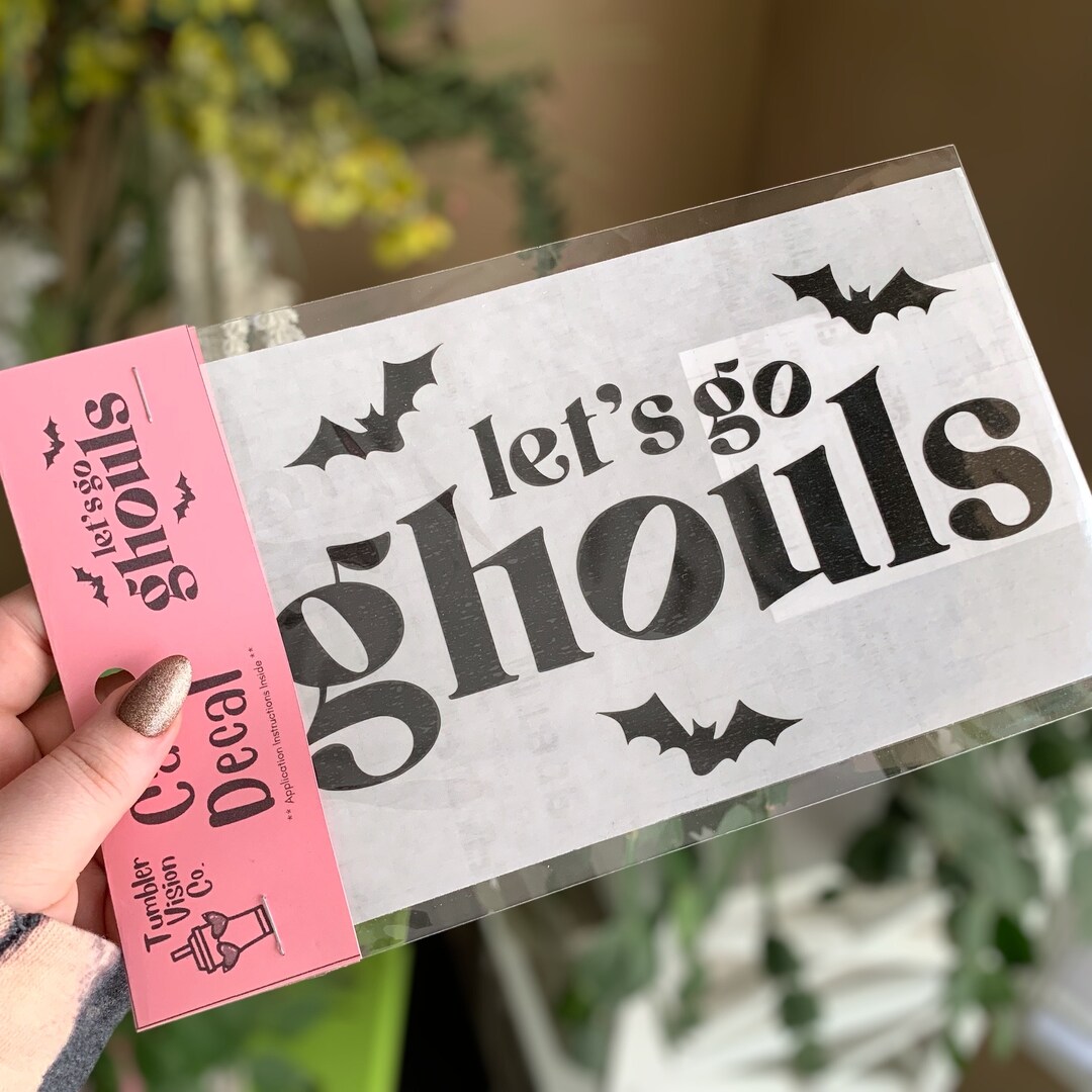 Let's Go Ghouls, Car Accessories, Car Decal Sticker, Car Stickers ...