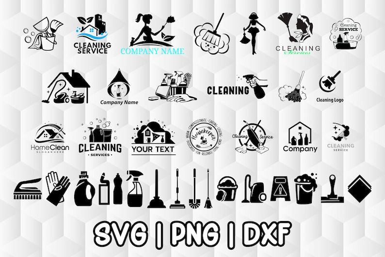 Cleaning Service SVG Bundle Png Dxf Bmp Flower Svg - Etsy Singapore