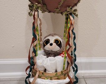 Diaper Sloth Cake | Etsy