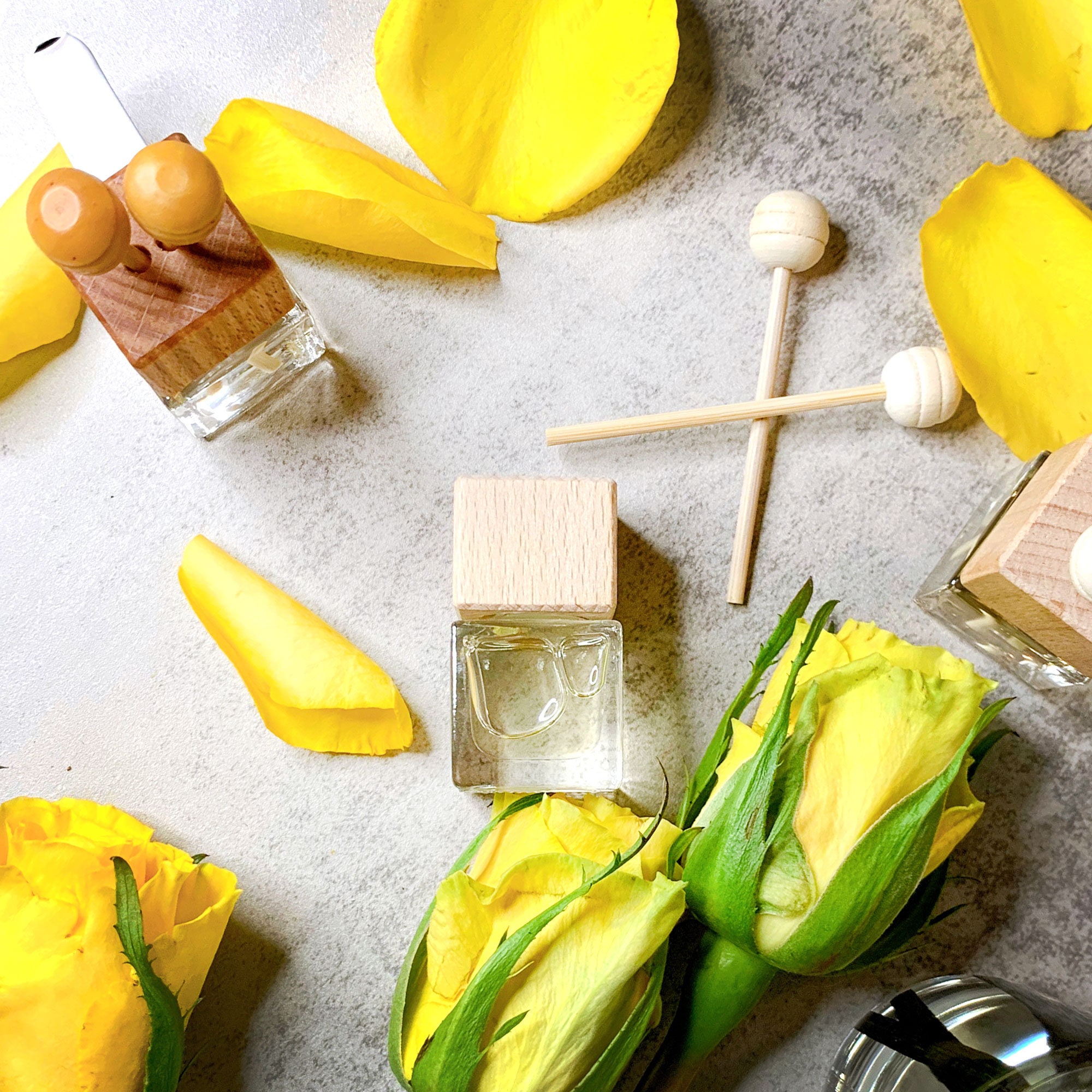 CAR DIFFUSER Mini Car Reed Diffuser Refillable Oil Diffuser - Etsy