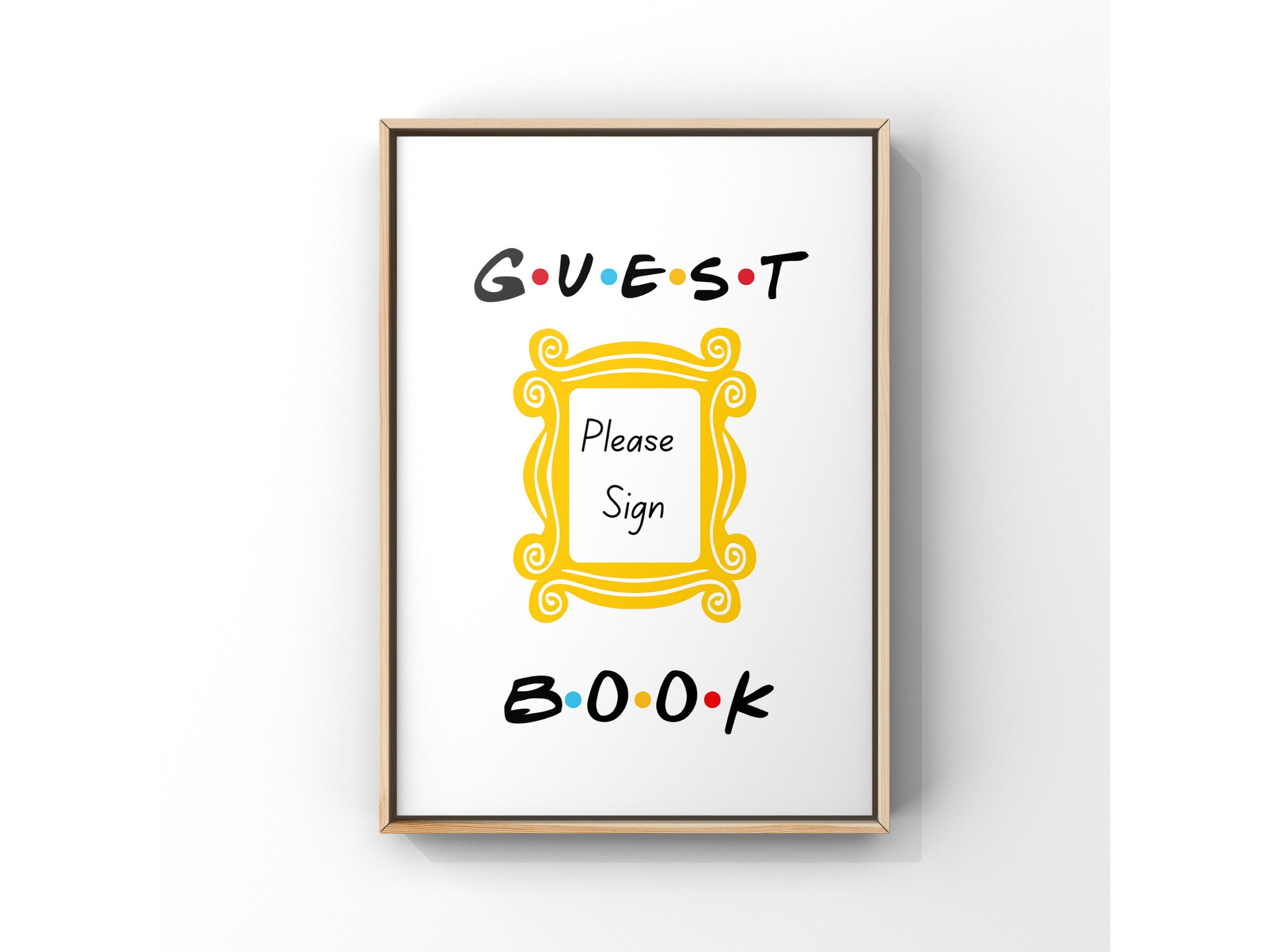 Friends Party Sign Bundle , Friends Themed Party Set, Baby Shower ...