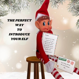Editable Mini Elf Letter, Elf Printable, Hello From Your Elf, Elf ...