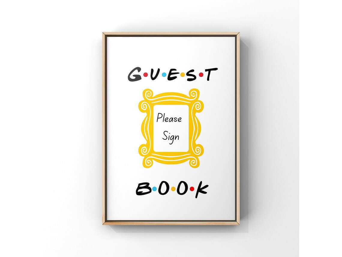 Friends Party Sign Bundle , Friends Themed Party Set, Baby Shower ...