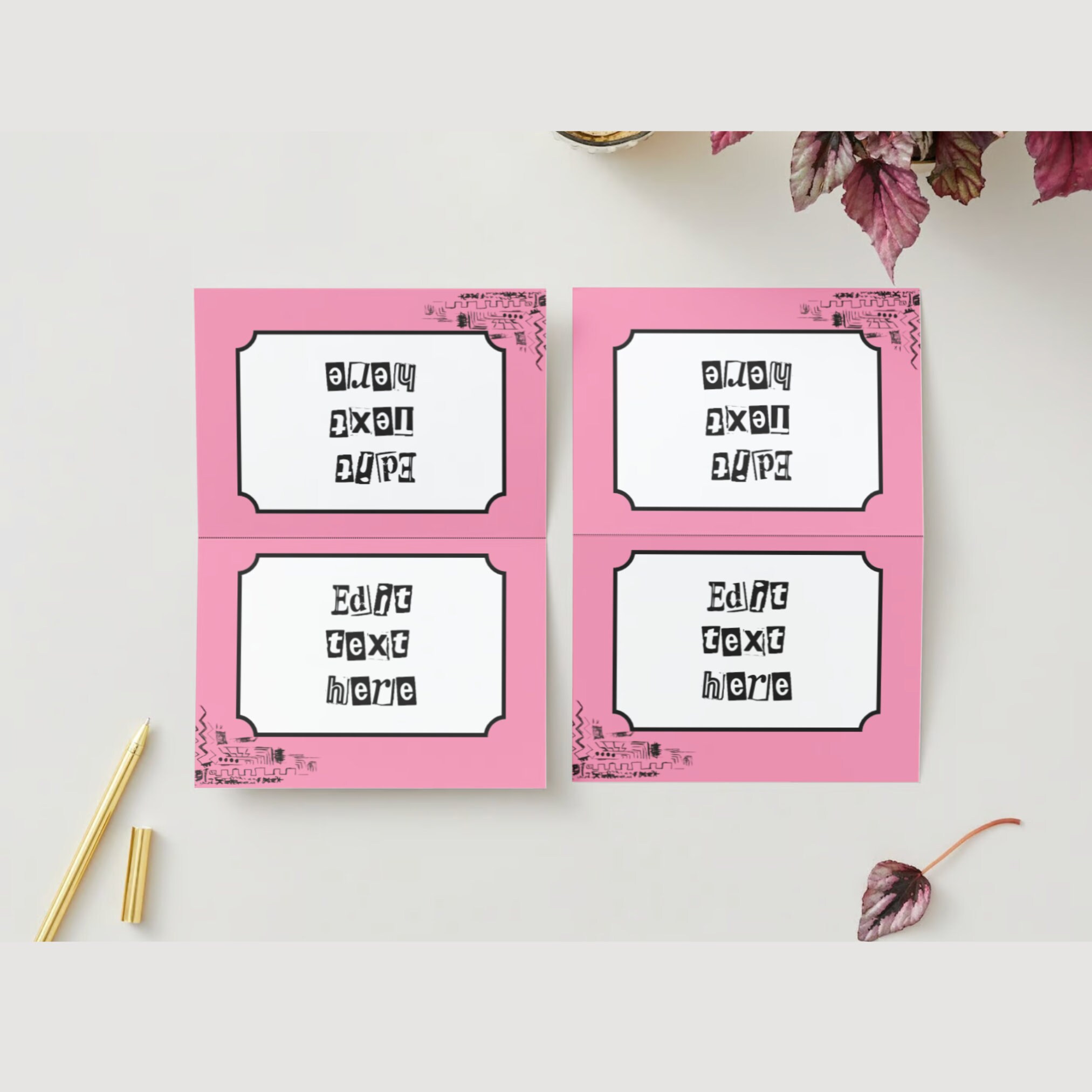 Editable Mean Girls Food Labels, Mean Girls Themed Party, Buffet Cards ...
