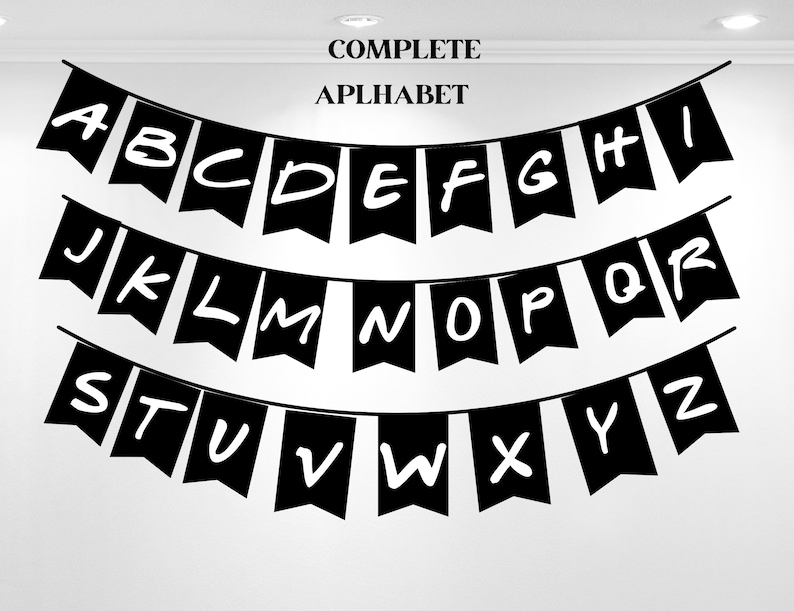 Friends Banner, DIY Custom Friends Themed Banner, Baby Shower ...