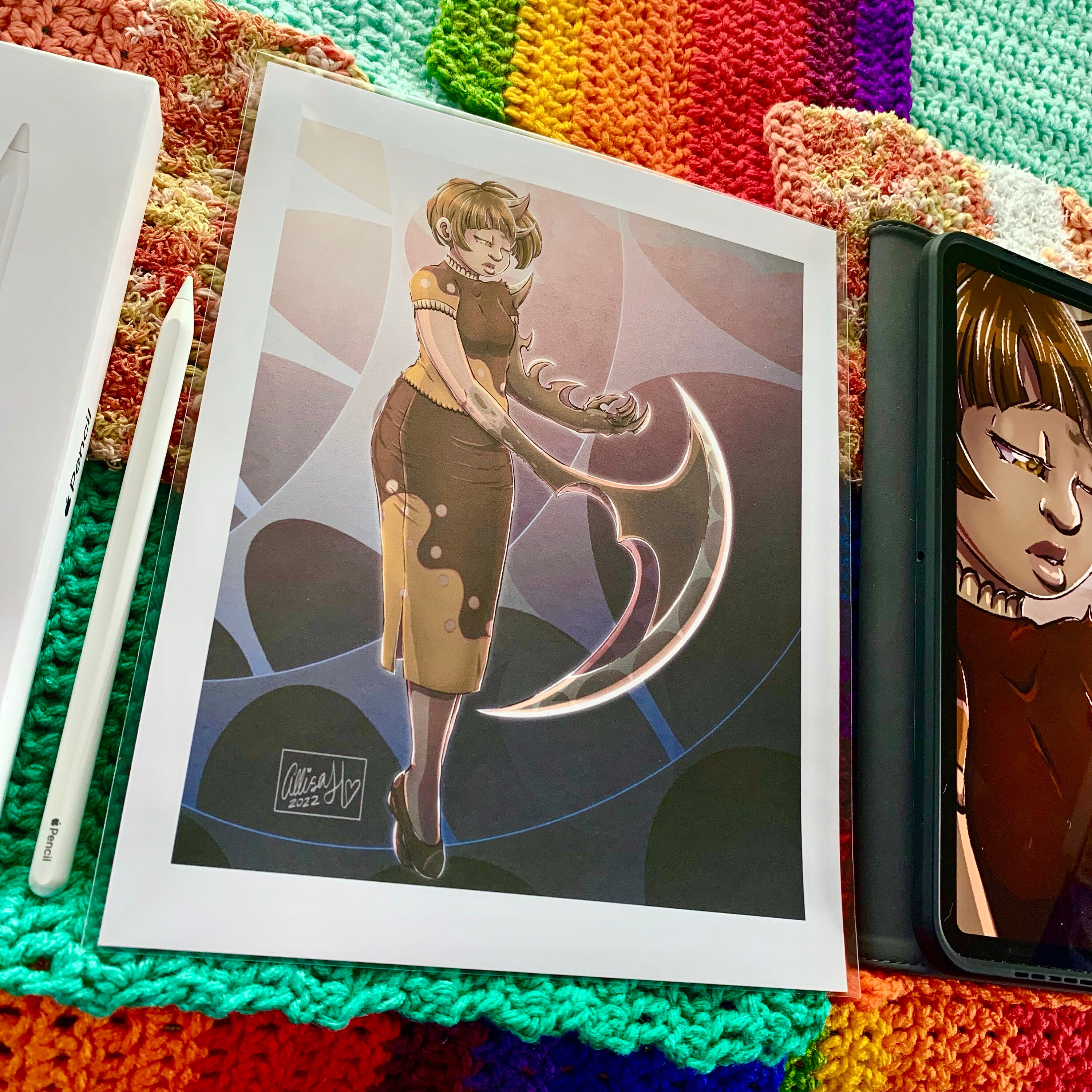 Estrella Sandata 8x10 Print Dangerous Woman Concept Art Comic Art ...