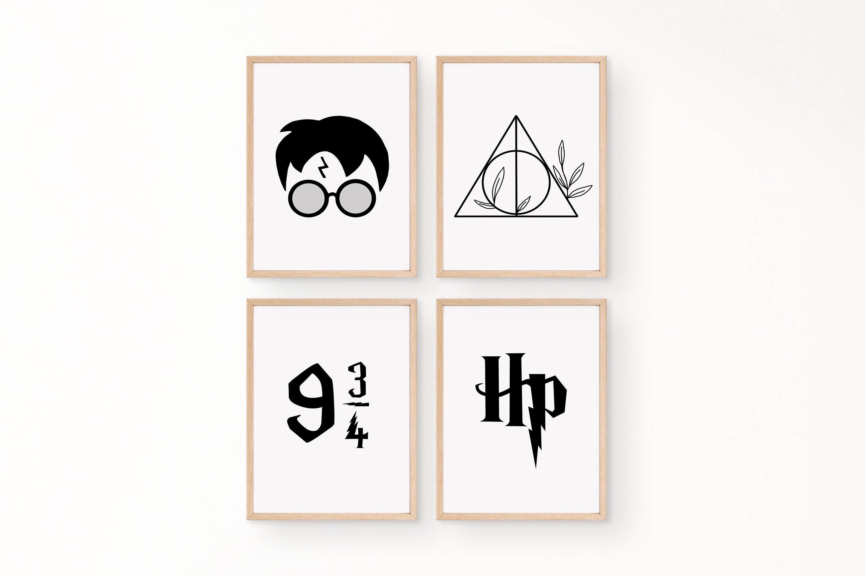 Wizarding World Themed Digital Print Bundle , Digital Wall Art - Etsy