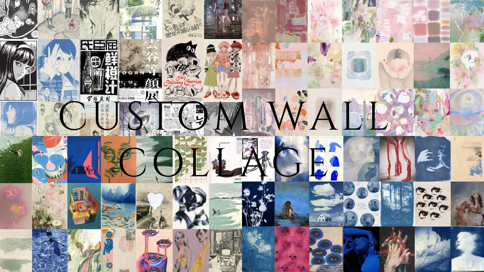 50 CUSTOM Wall Collage Kit |personalized Photo Kit |wall Collage Kit ...