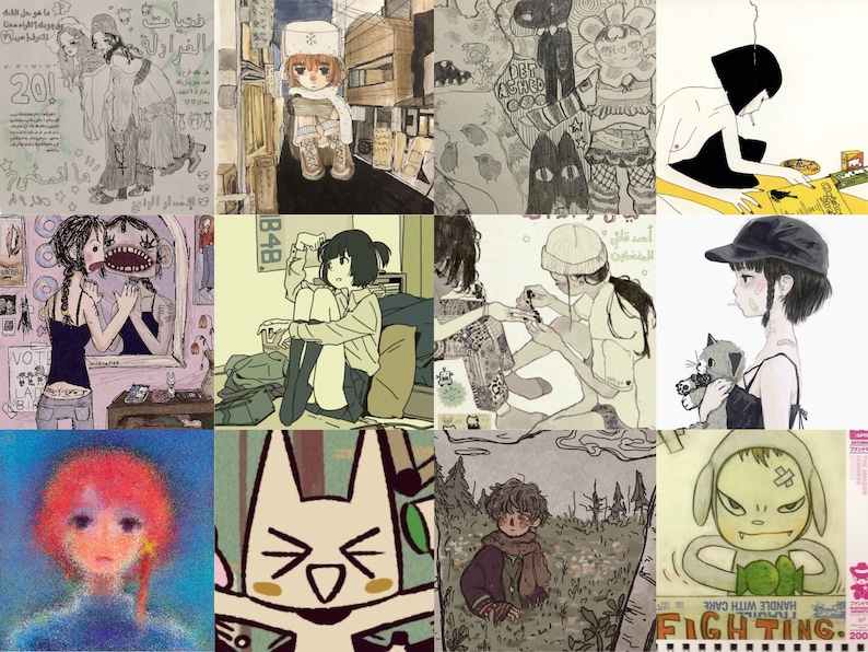 40 Pcs~anime/ Laincore Pt.2 Collage Kit (DIGITAL DOWNLOAD) |pinterest ...