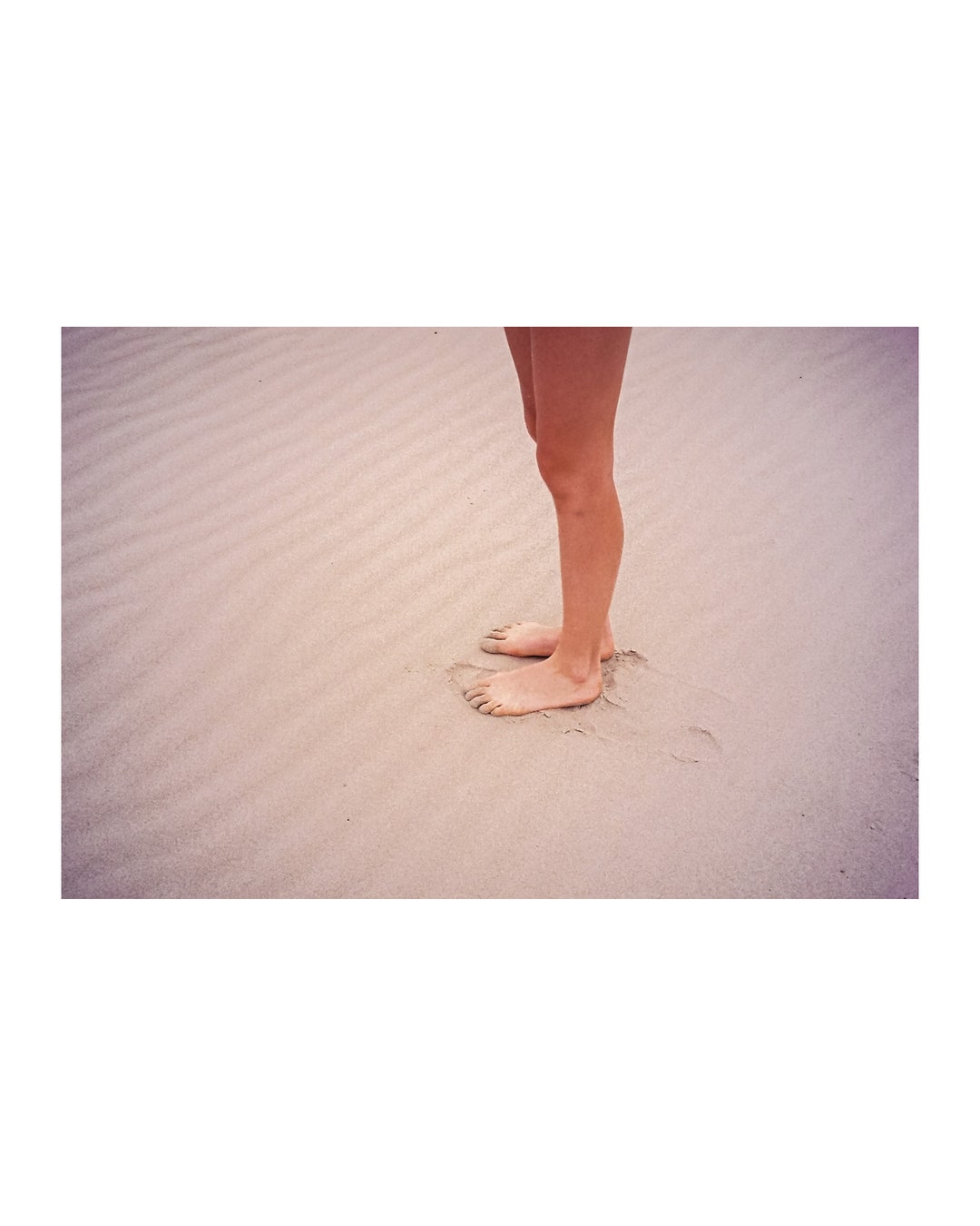 Toes in Sand - Minimalist Photograph - Etsy