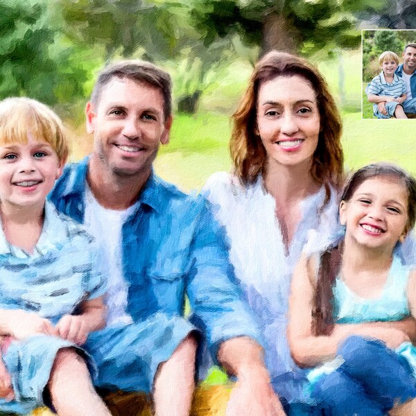 Family Painting - Etsy