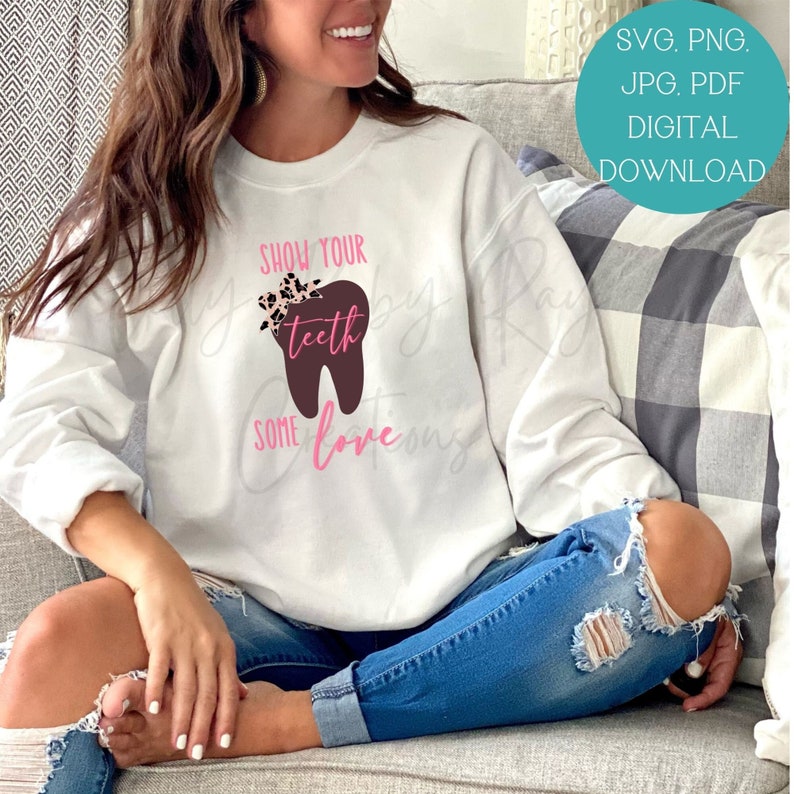 Show Your Teeth Love Dental Dental Office Décor Instant - Etsy