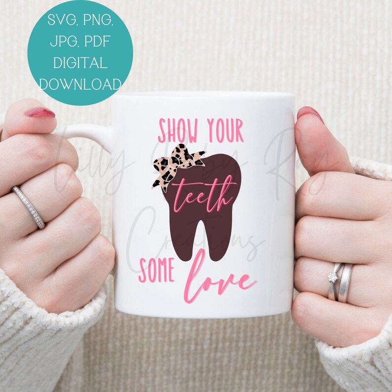 Show Your Teeth Love Dental Dental Office Décor Instant - Etsy
