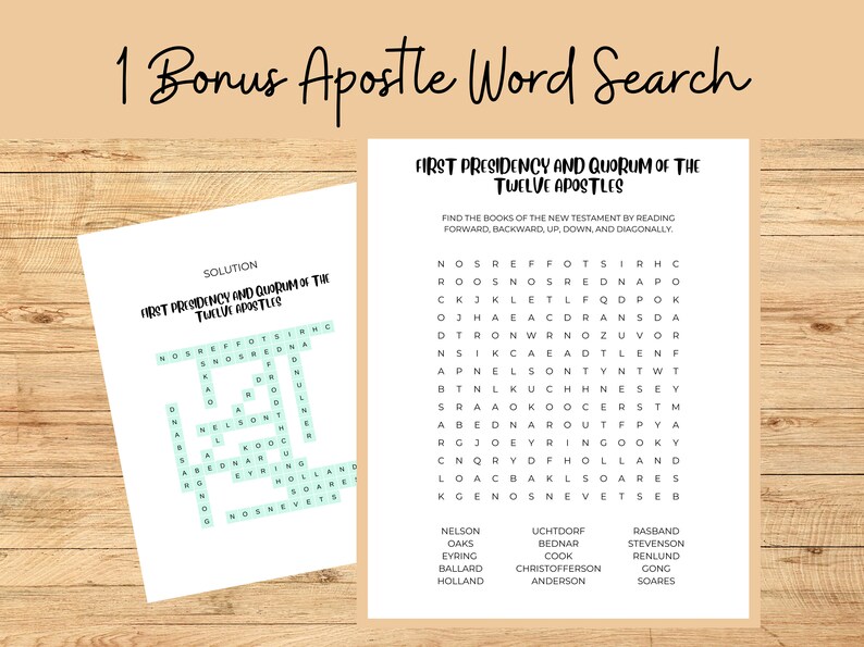 General Conference Worksheet Bundle for Primary Kids | General ...