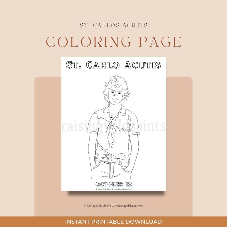 HALLOWTIDE Printables Activity Bundle for Catholic Kids, All Saints Day ...