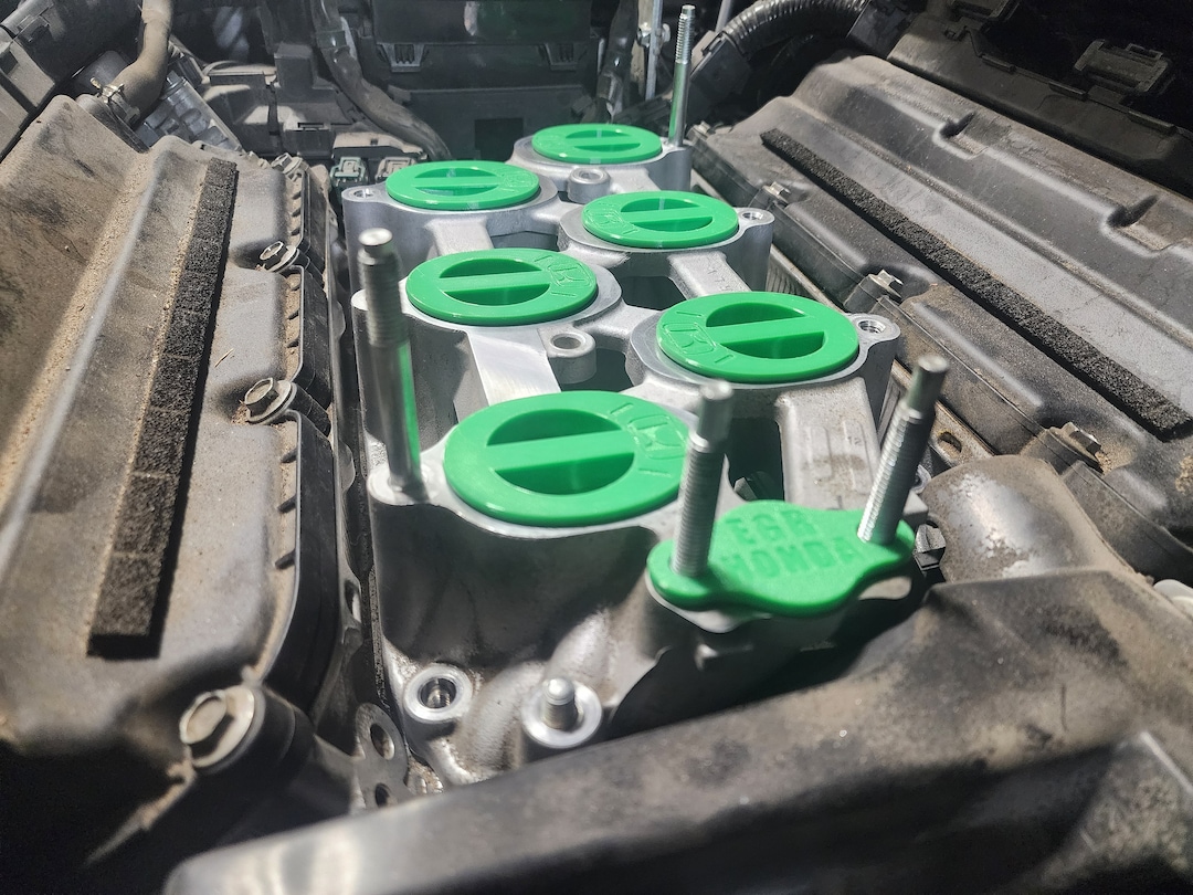 J35 Earth Dreams Individual Upper Intake Port Covers Honda & Acura- 3D ...