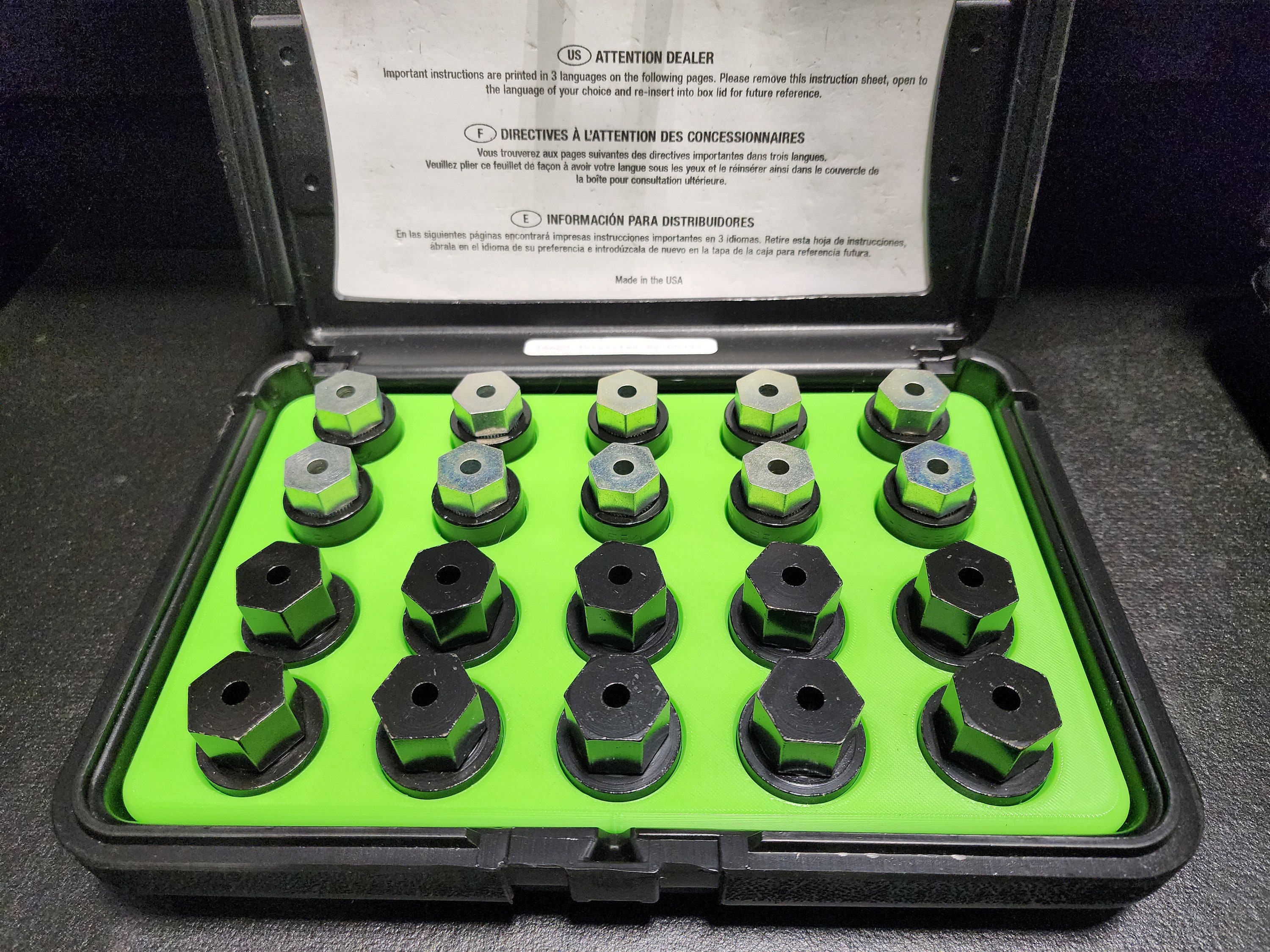 Wheel Lock Tray Inserts for 19mm Locks and 22mm Locks - Etsy