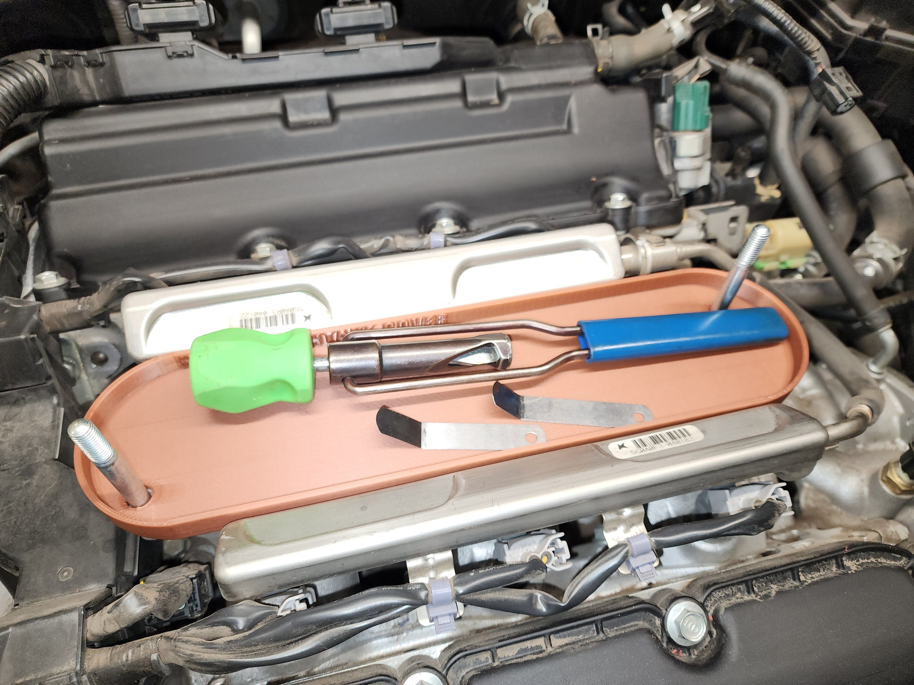 J32 J35 J37 Intake Block off Plate, Honda V6 Intake Plenum Cover 3D ...