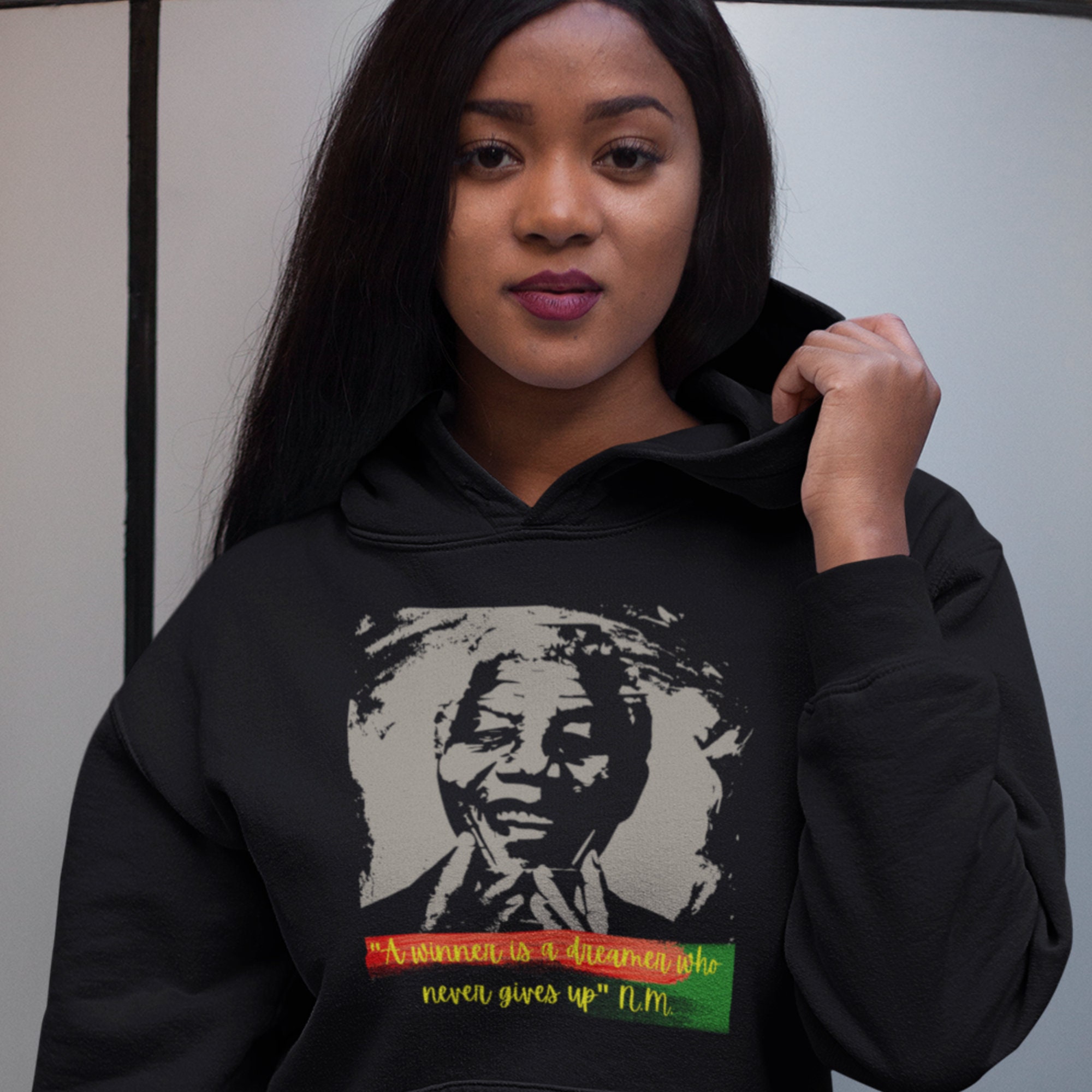 Black History Month, Positive Quotes, Black Leaders Hooded Sweatshirt ...
