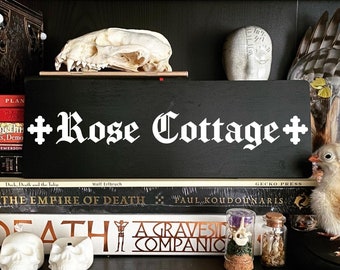 Rose Cottage Sign - Etsy