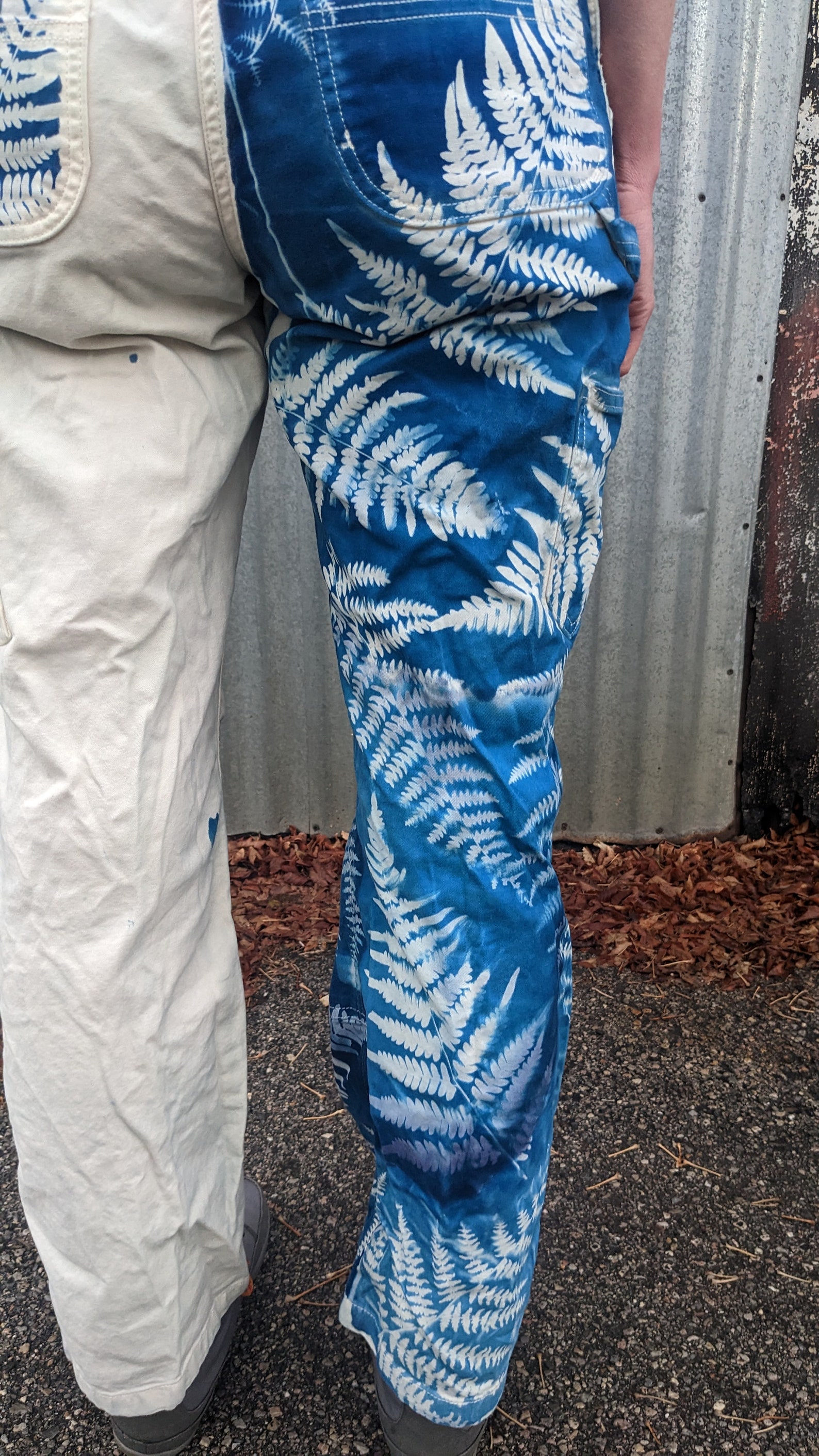 Cyanotype Custom Work! Carhartt Dickies Overalls Bibs Jacket Canvas - Etsy