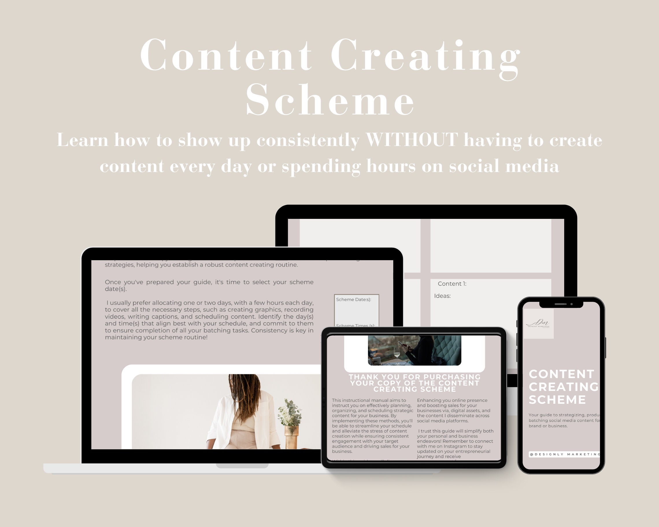 Content Creating Scheme Digital Marketing A Step-by-step Framework on ...