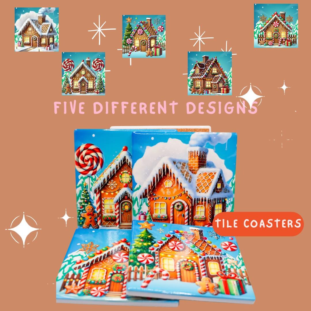 Tile Coasters - Etsy