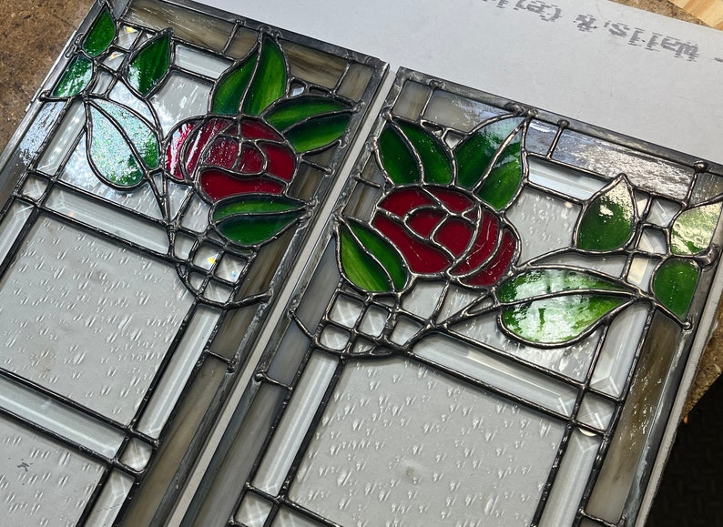 Customer Stained Glass Door Sidelight by SCW Glassworks, Blooming ...