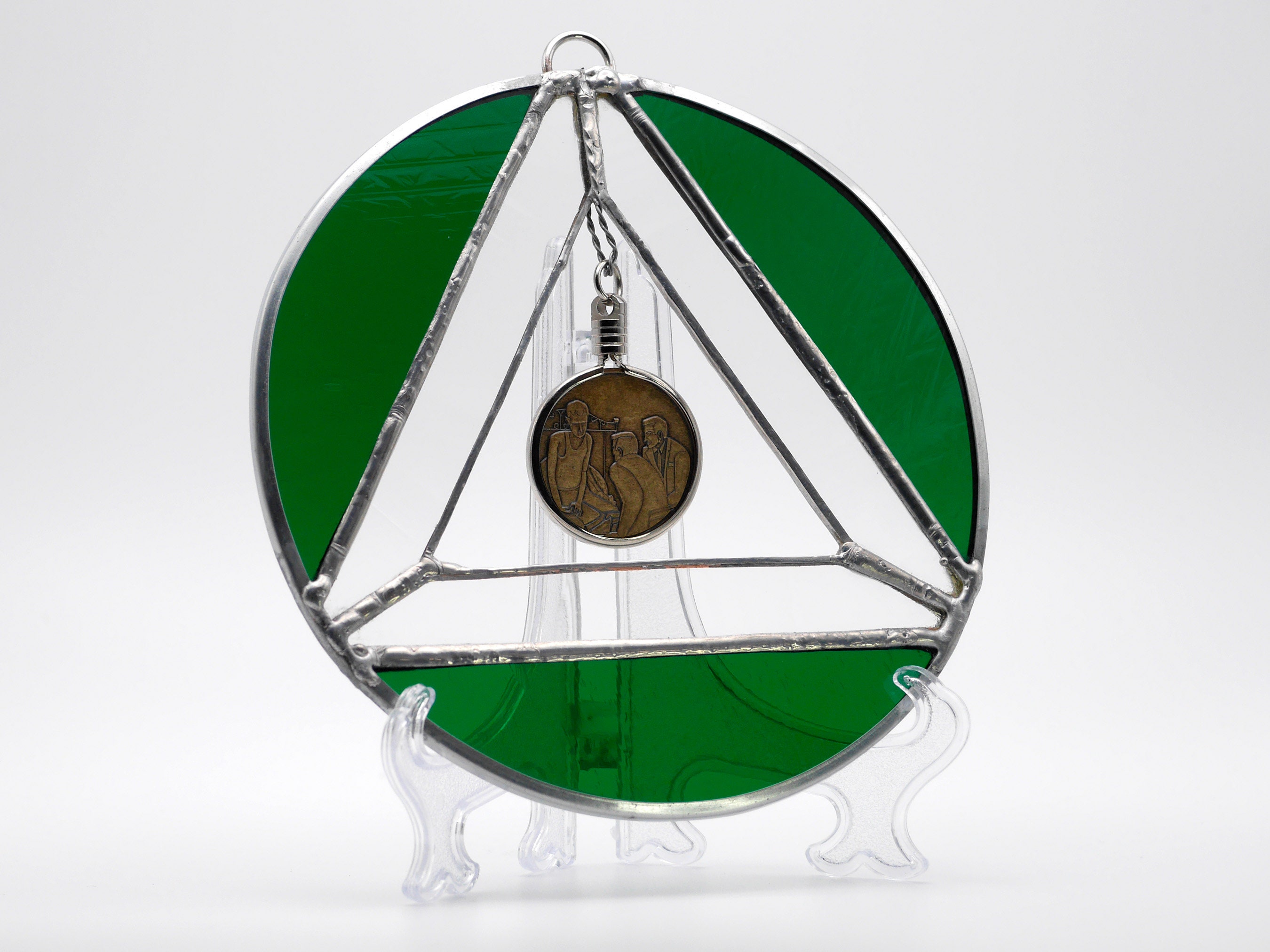 Aa Logo Circle And Triangle