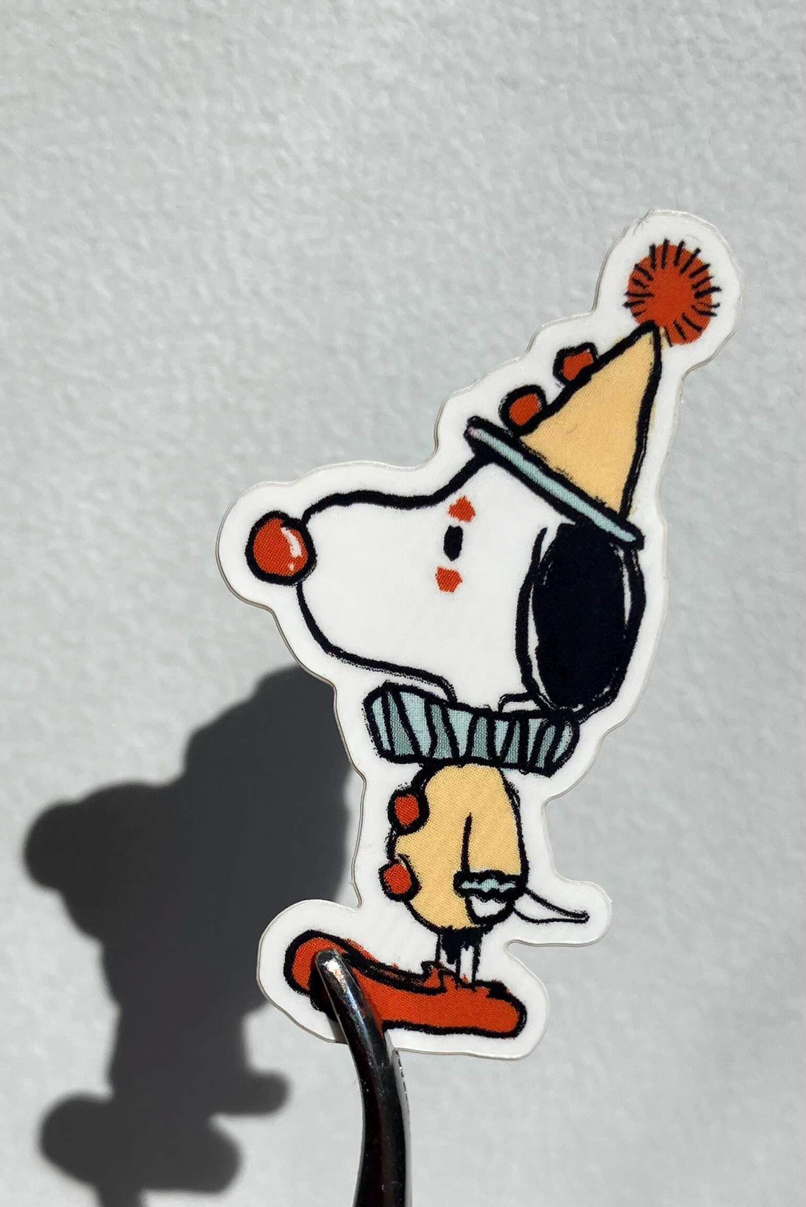 Clown Snoopy Sticker - Etsy