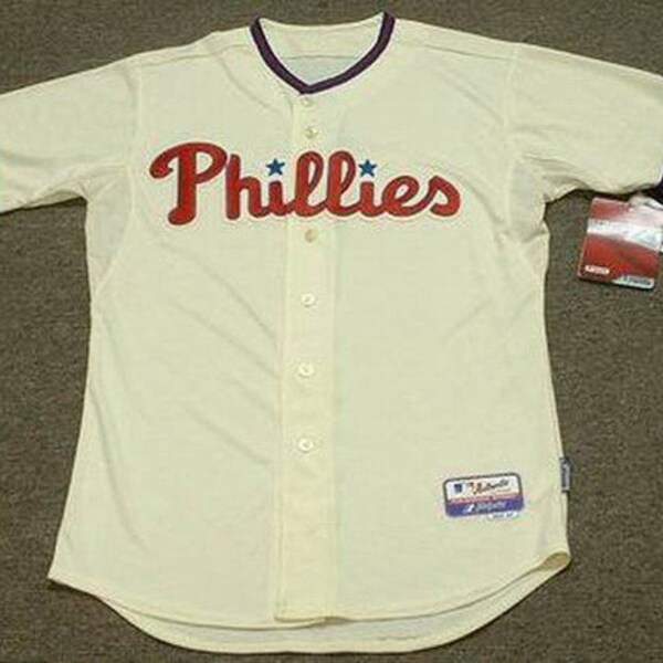 Phillies Cream Jersey - Etsy